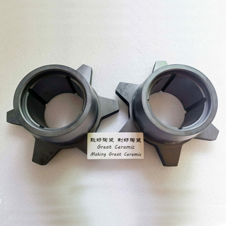 Silicon Carbide Ceramic Impeller For Agitation - Great Ceramic